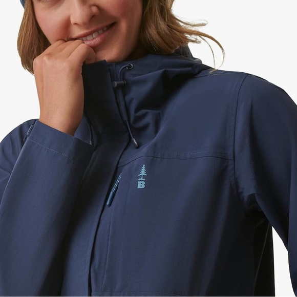 Bass Outdoor | Jackets & Coats | Nwt Bass Outdoor Hooded Zip Up Rain ...